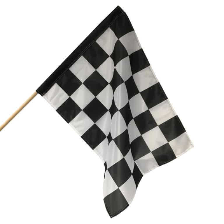 Drapeau de course automobile - Dejean Drapeaux